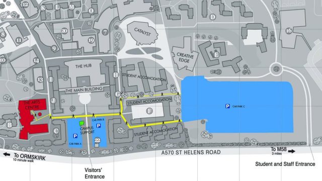 Plan your Arts Centre visit | Edge Hill University