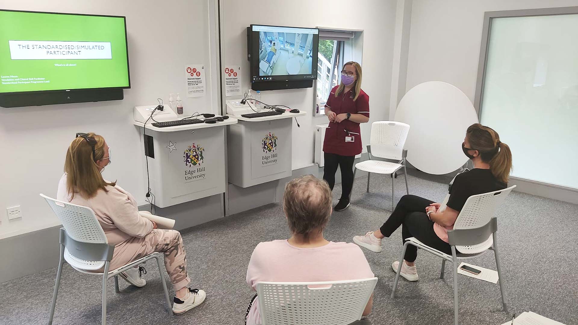 Standardised/Simulated Participant (SP) roles | Edge Hill University