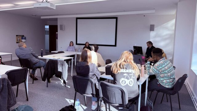 Football club leaders share insight to students | Edge Hill University